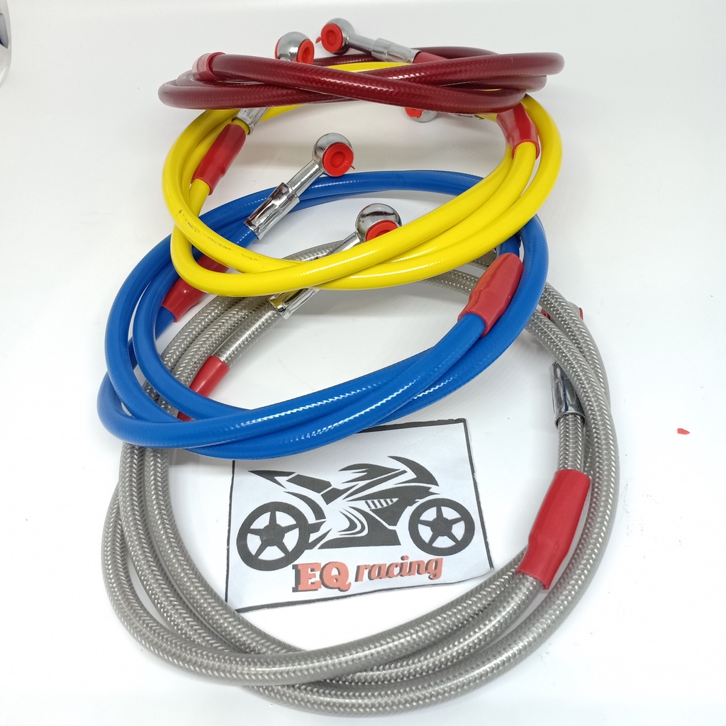 Jual Selang rem variasi karbon 90 cm 130 cm model TDR universal semua ...