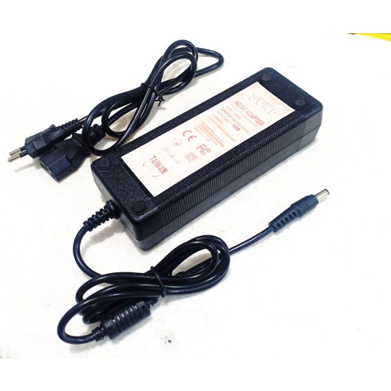 Jual adaptor 48v 10a DC 48 volt 10 ampere charger power supply cctv ...