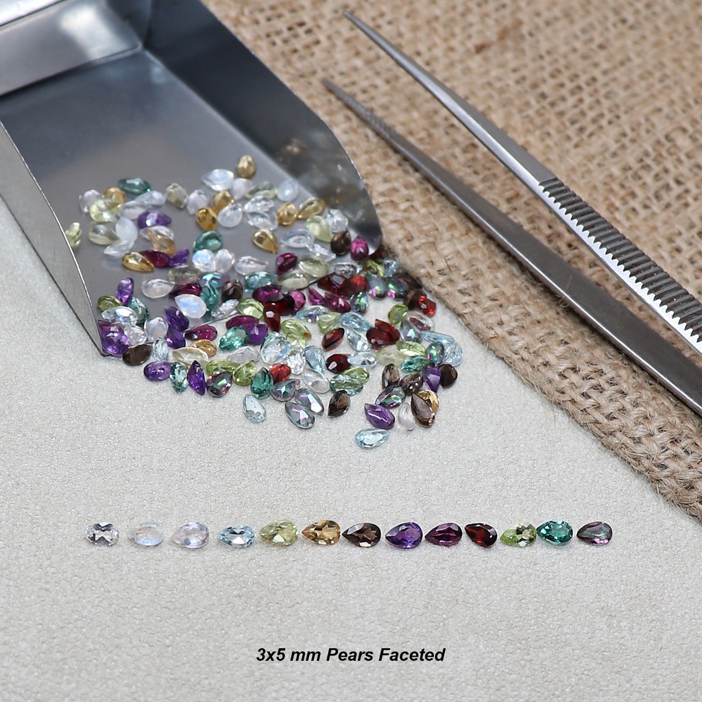 Jual BATU PERMATA ASLI UKURAN 3x5, 4x6, 5x7 mm TEAR DROP CUTTING ...