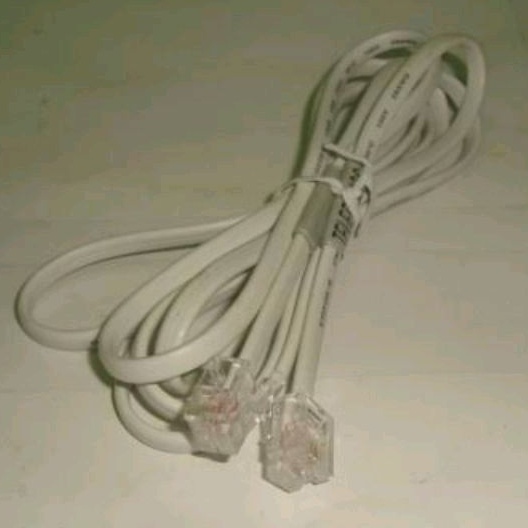 Jual Kabel line telepon RJ11 2m | Shopee Indonesia