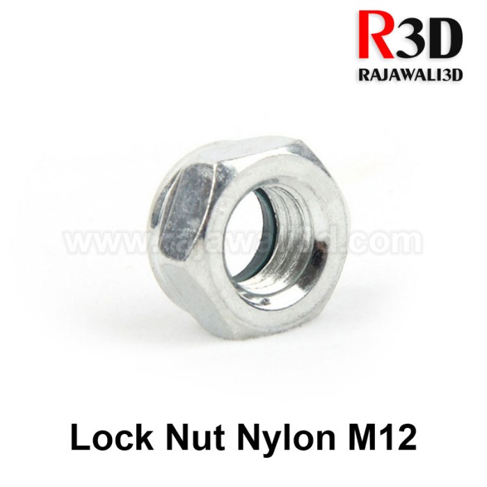 Jual LockNut Nylon M12 per pcs Lock Nut Locking Nut | Shopee Indonesia