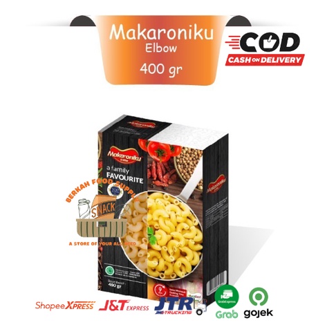 Jual MAKARONIKU ELBOW 400 GR BPOM / MACARONI HALAL / MAKARONI | Shopee ...