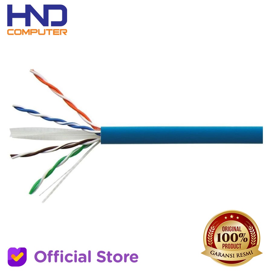 Jual KABEL UTP AMP CAT 6 COMMSCOPE ORIGINAL | Shopee Indonesia