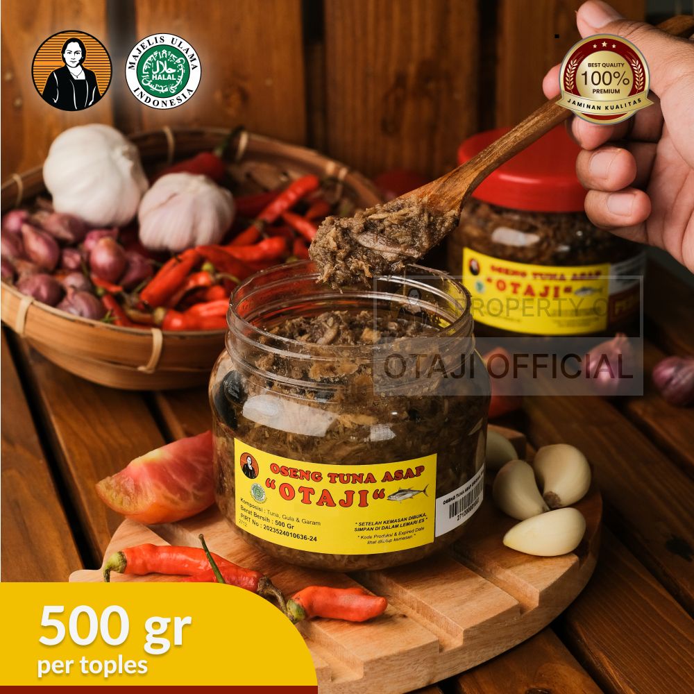 Jual Oseng Tuna Asap Jeng Intan - OTAJI Rasa Originial Asli Enak 250 ...