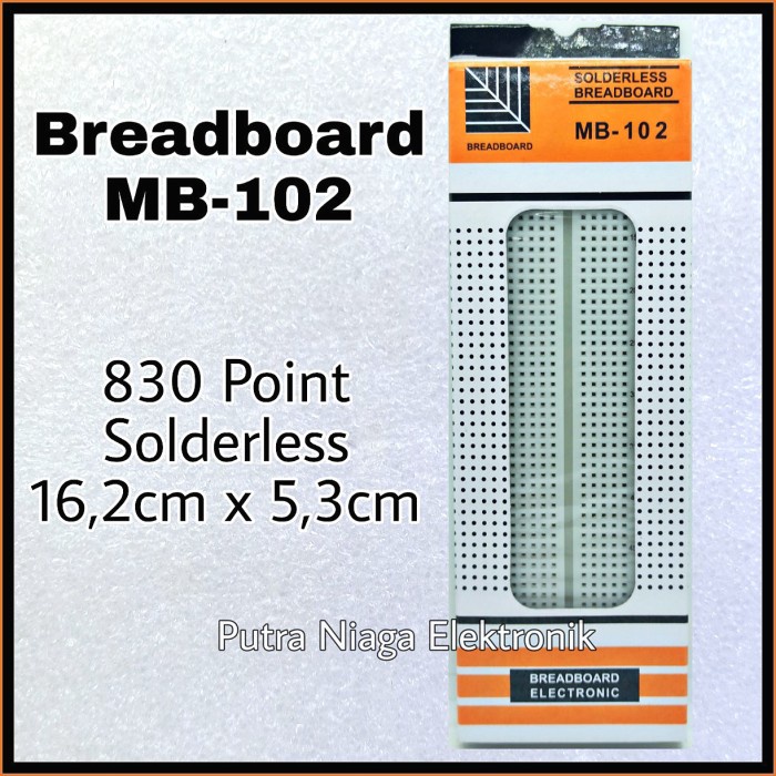 Jual Breadboard MB-102 Projectboard 830 Lubang / Project Bread Board MB102 putr4n14 Murah ...