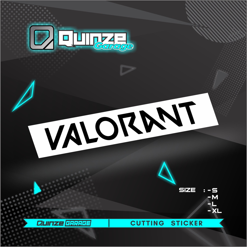 Jual Stiker Valorant | Sticker Valorant | Cutting Sticker Valorant ...