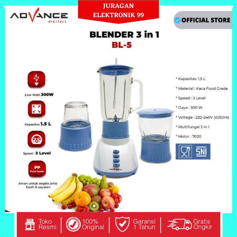 Jual BLENDER BL05 (ADVANCE) | Shopee Indonesia