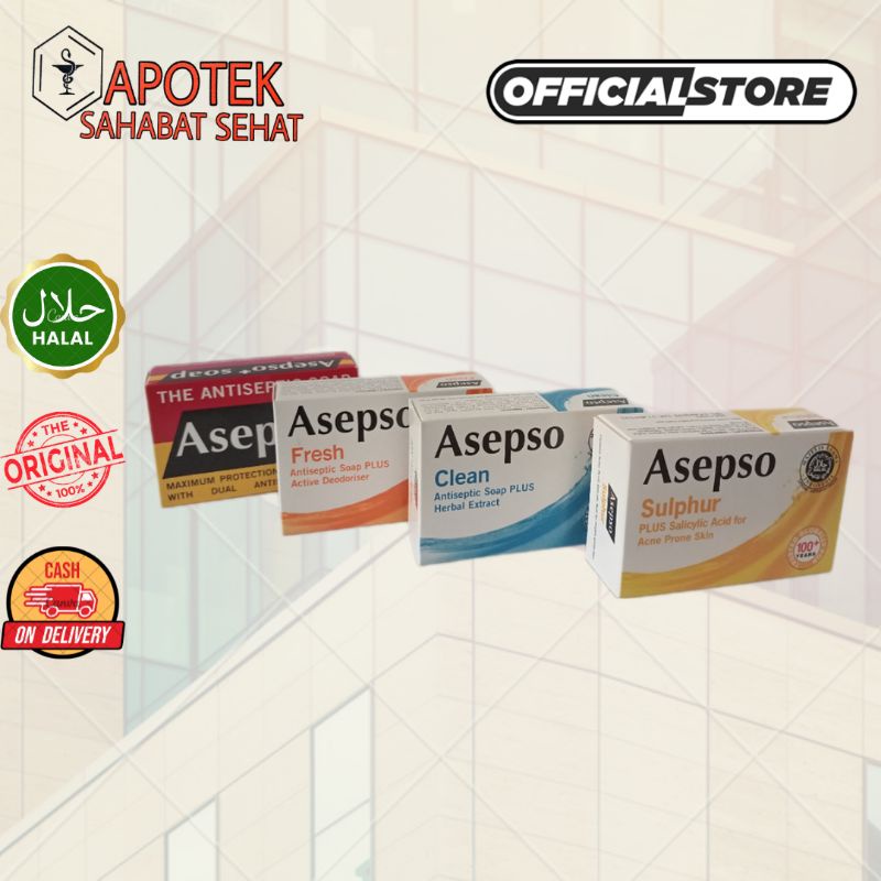 Jual ASEPSO SABUN ANTISEPTIK (ANTISEPTIC SOAP) | Shopee Indonesia
