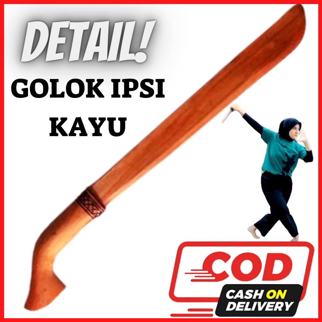 Jual Golok Silat untuk Latihan Seni Tunggal Bahan Kayu Ukuran Usia Dini ...