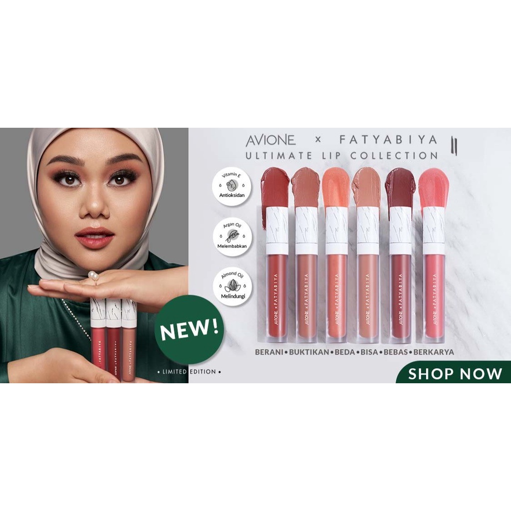 Jual Avione X Fatya - Liquified Longwear Lipstic | Shopee Indonesia