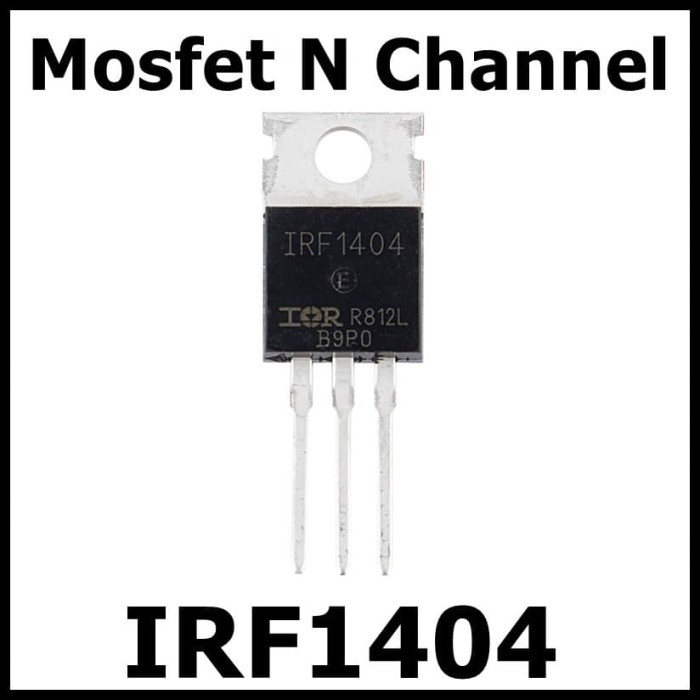 Jual IRF1404 mosfet 40V 202A IRF 1404 cocok untuk inverter | Shopee ...