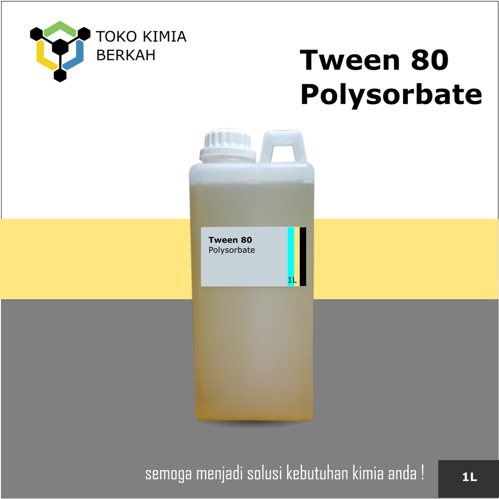 Jual Tween 80 / Polysorbate 80 - 1 Liter | Shopee Indonesia