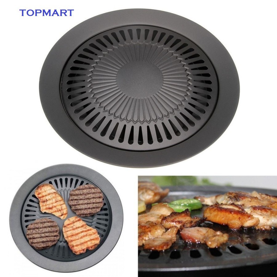 Jual Panggangan Bulat BBQ Alat Pemanggang Daging BBQ Grill 30 CM ...