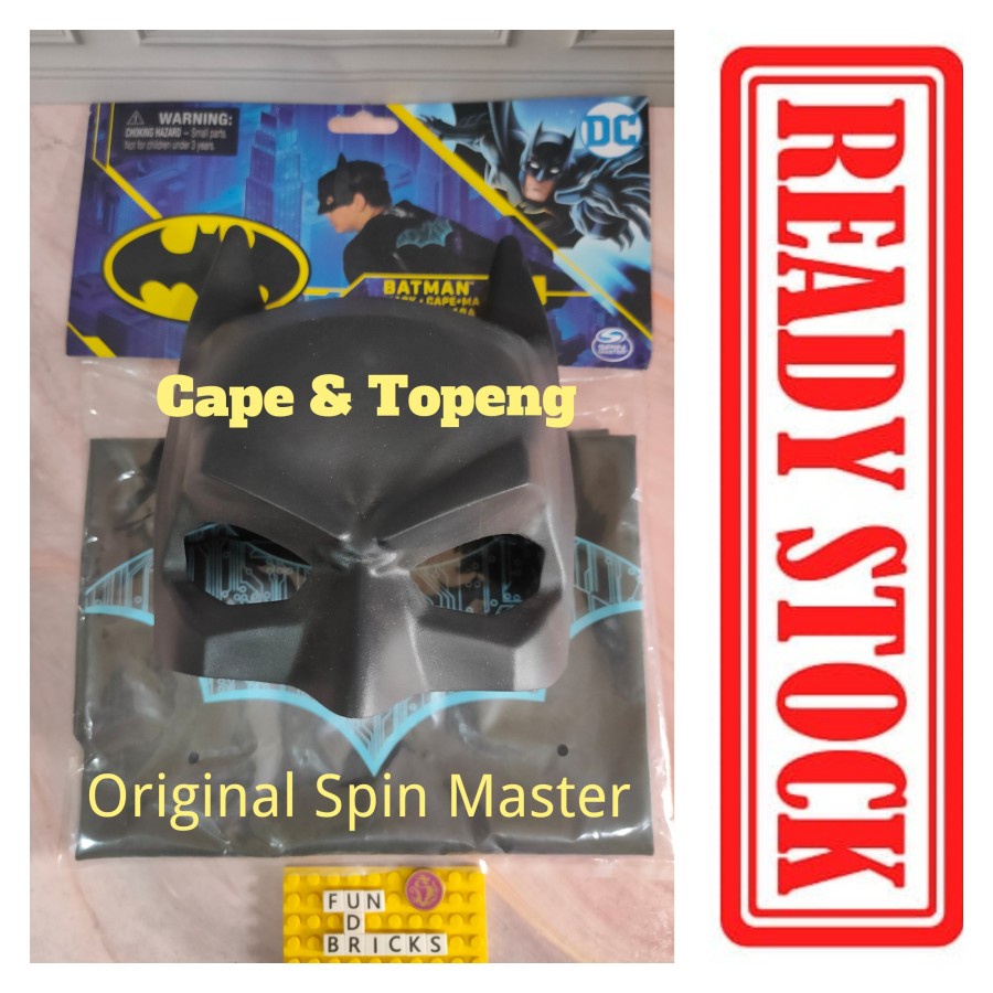 Jual Spin Master Spinmaster Kostum Superhero Topeng Batman Cape Mask ...