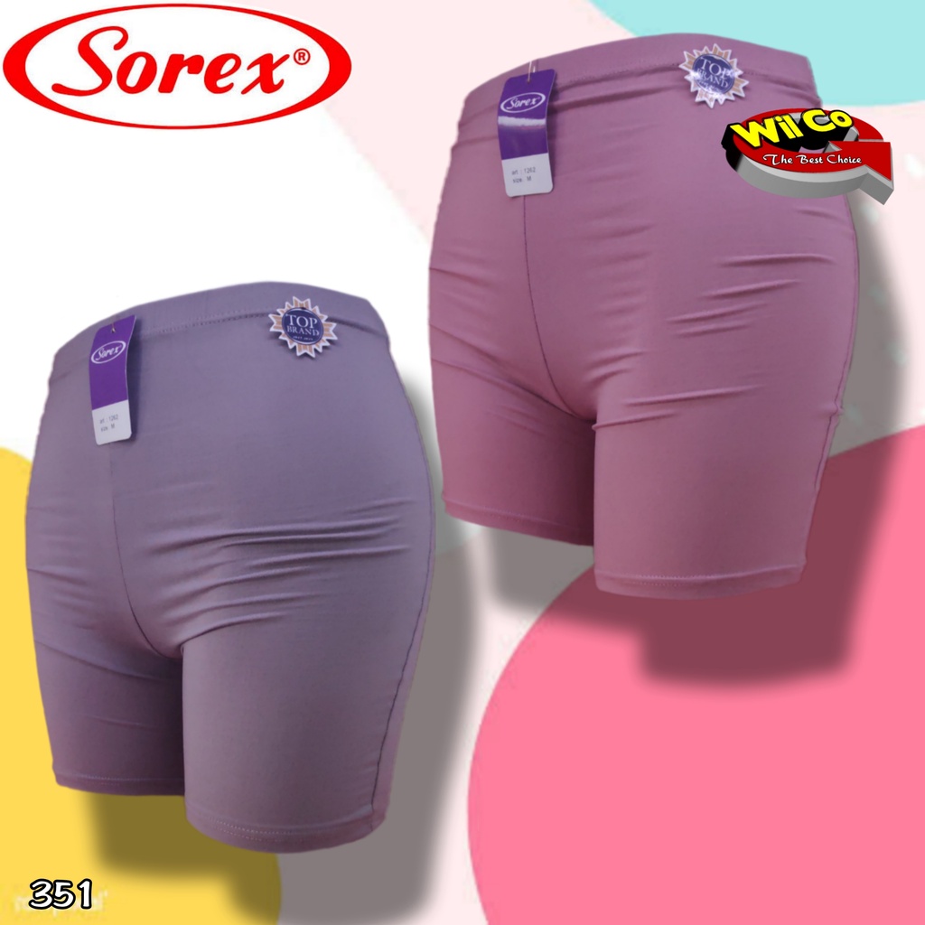 Jual K351 (1-3 Pcs) Sorex ShortPants Celana Dalam Pendek Wanita, Celana Short Sorex Bb 35 - 55 ...