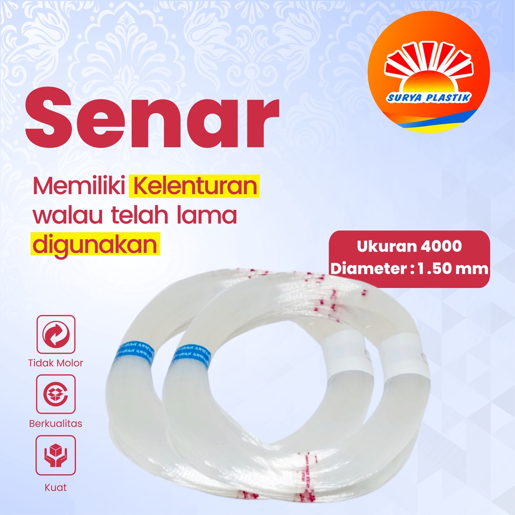 Jual Senar Ukuran 4000 Serbaguna | Shopee Indonesia