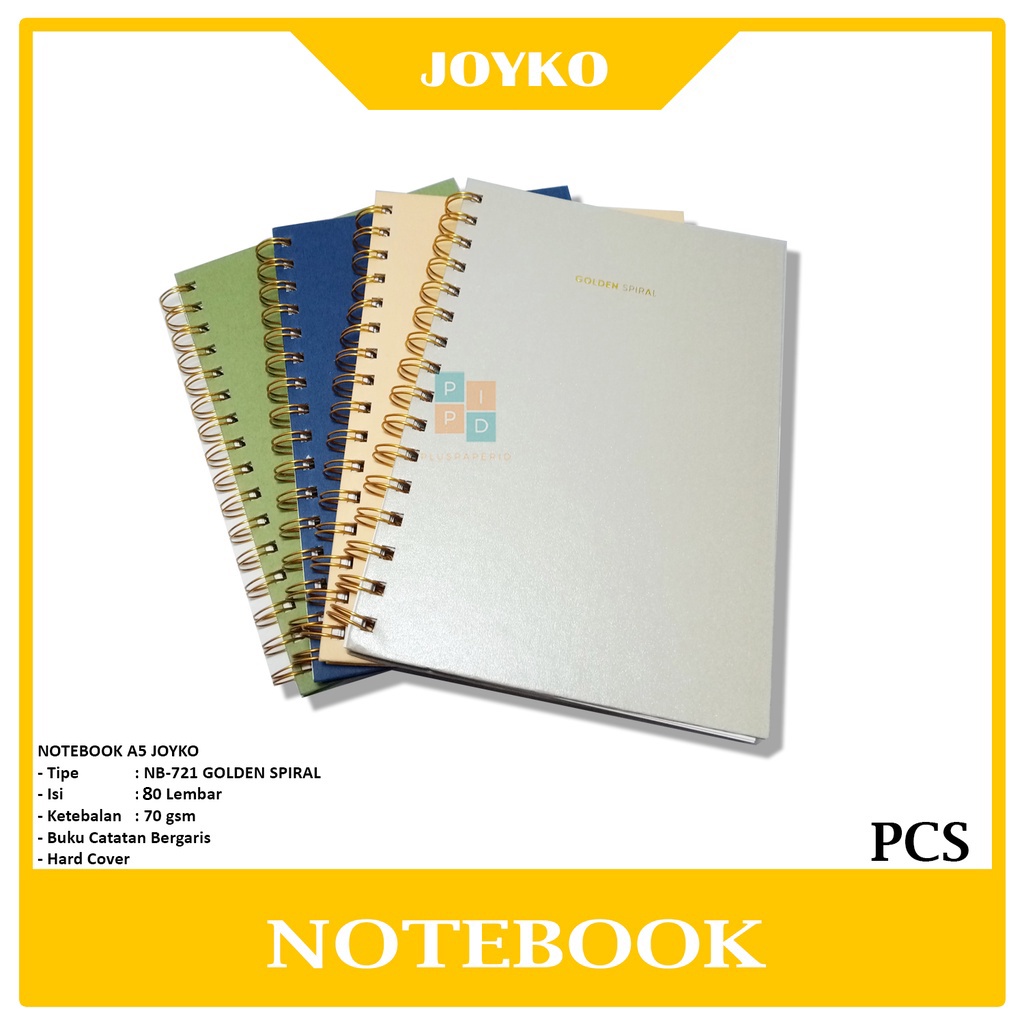 Jual JOYKO - Note Book NB-721 - Buku catatan Bergaris A5 - Pcs | Shopee ...