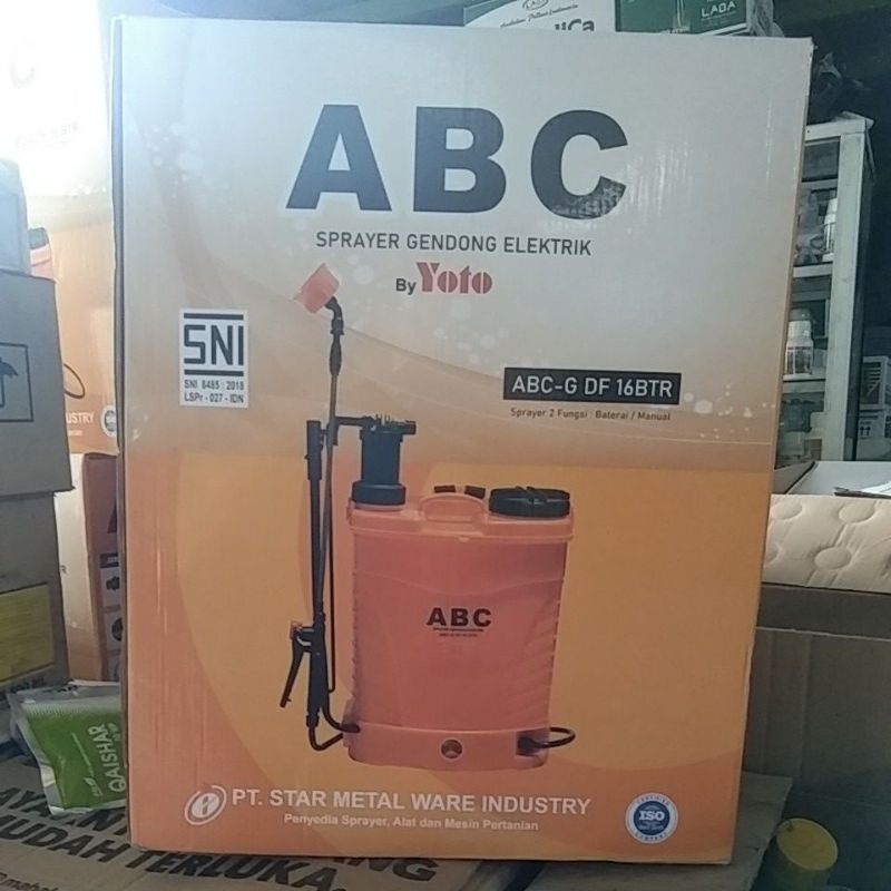 Jual Spayer Tangki // Tangki elektrik // Tangki Semprot ABC ( electrik ...
