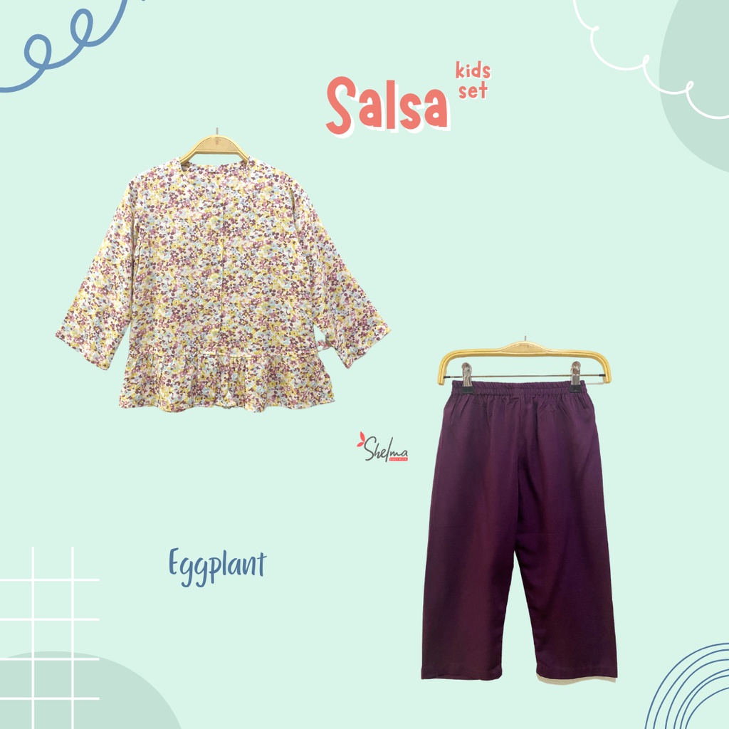 Jual Pakaian Ibu dan Anak Sabila Set Salsa Set Atasan dan Bawahan ...
