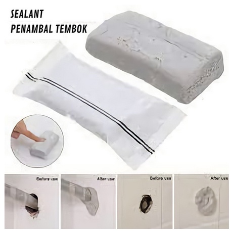 Jual Lem Tembok SEALANT DEMPUL Tambal Dinding Warna Putih Pemadat ...