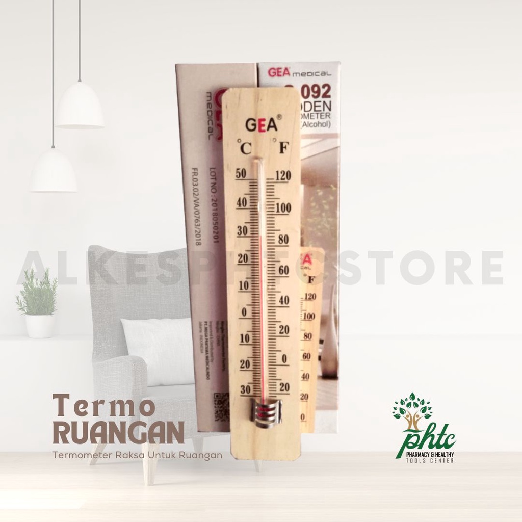 Jual GEA TERMOMETER RUANGAN / ALAT UKUR SUHU RUANGAN / Thermometer ...