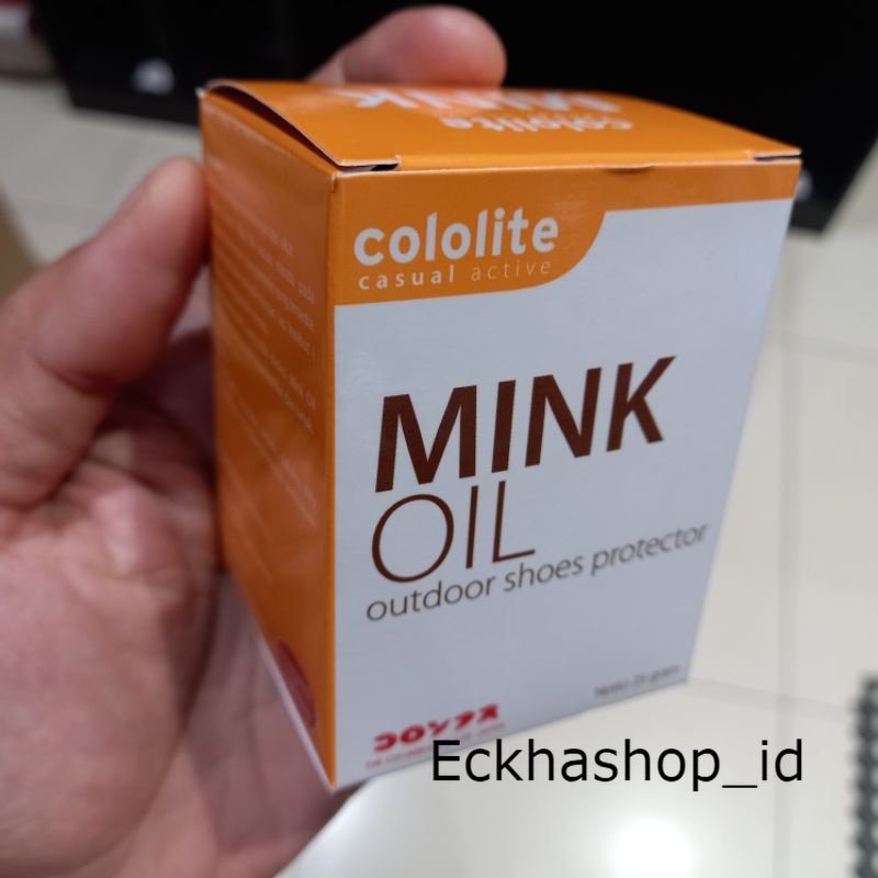 Jual Cololite mink oil perawatan tas sepatu dompet kulit / Semir Sepatu ...