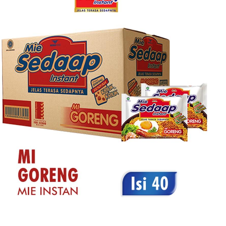 Jual {Original} Mie Sedaap Goreng 90gr x 40 (1 box) | Shopee Indonesia