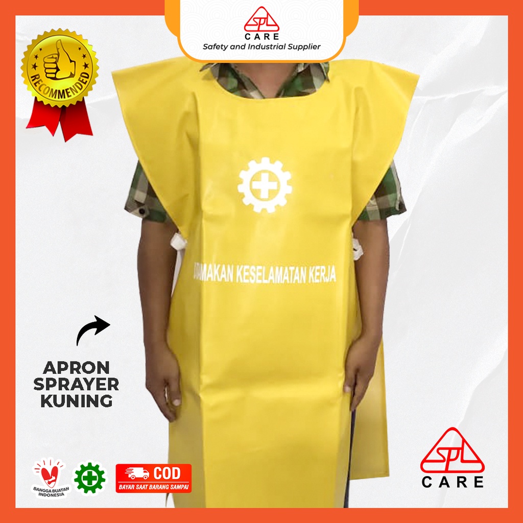 Jual APRON SPRAYER KUNING, APRON UNTUK PENYEMPROT, APRON KEBUN SAWIT ...