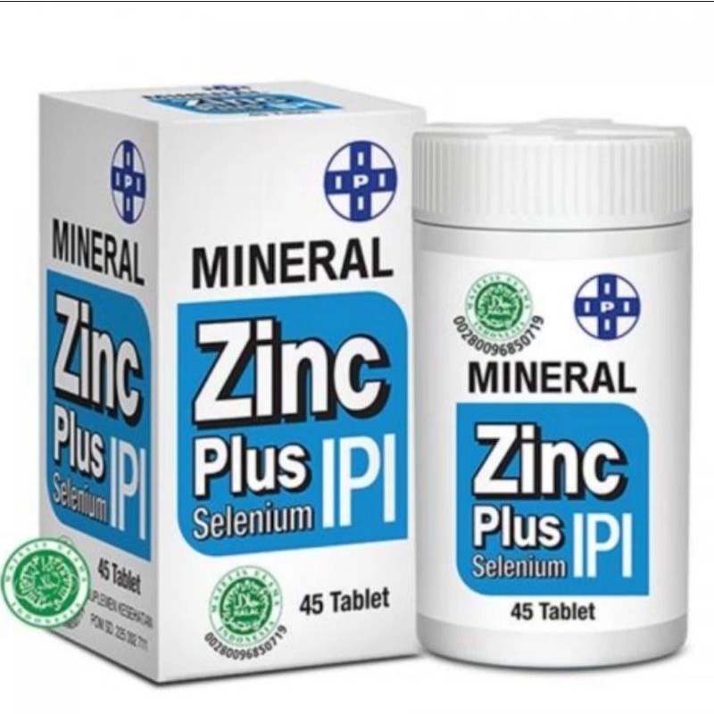 Jual IPI Mineral Zinc Plus isi 45 tablet | Shopee Indonesia