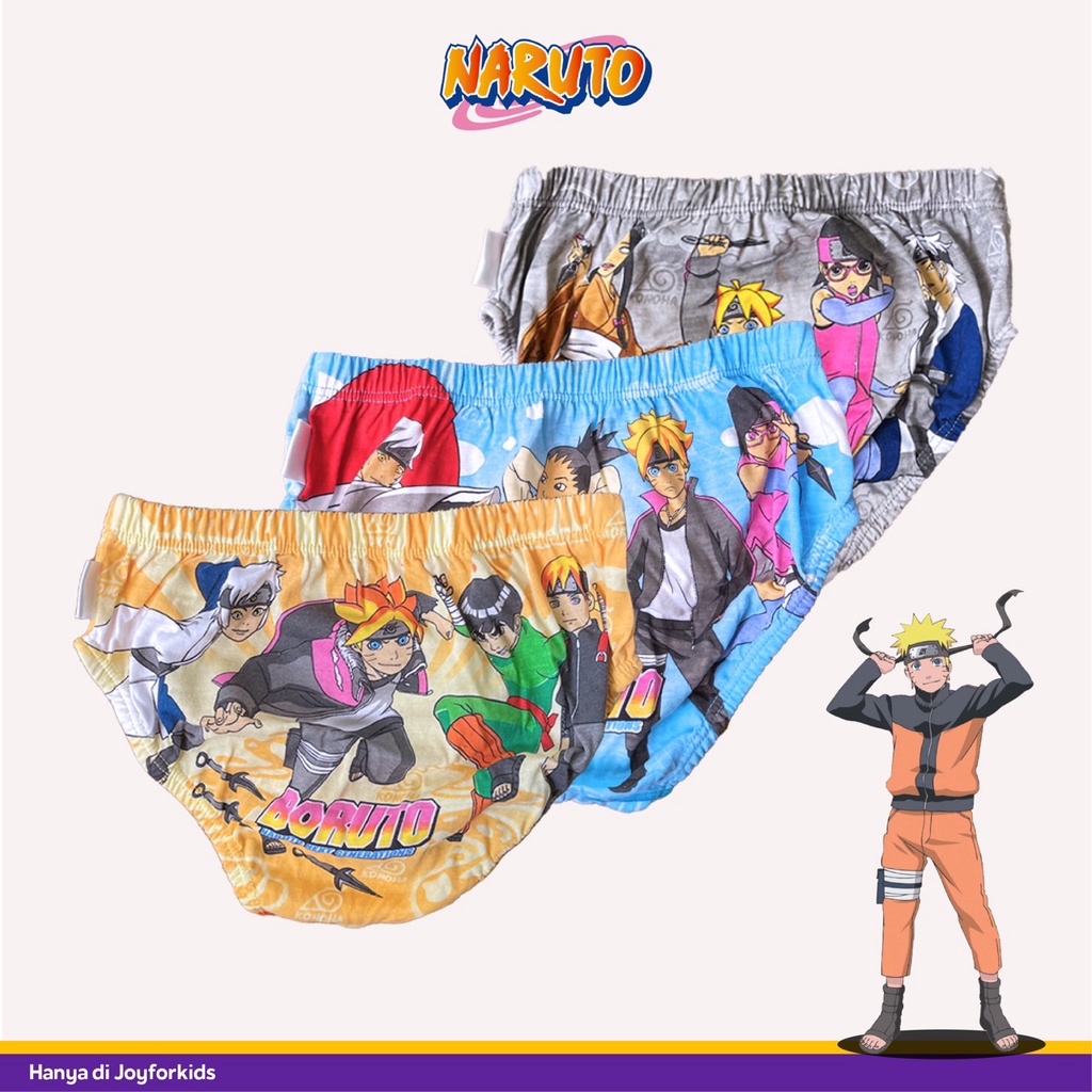 Jual Celana Dalam Katun Anak Naruto Karakter Anime | Shopee Indonesia