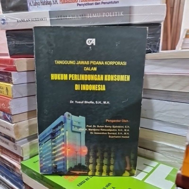Jual Hukum perlindungan konsumen di Indonesia by Dr Yusuf Shofie | Shopee Indonesia