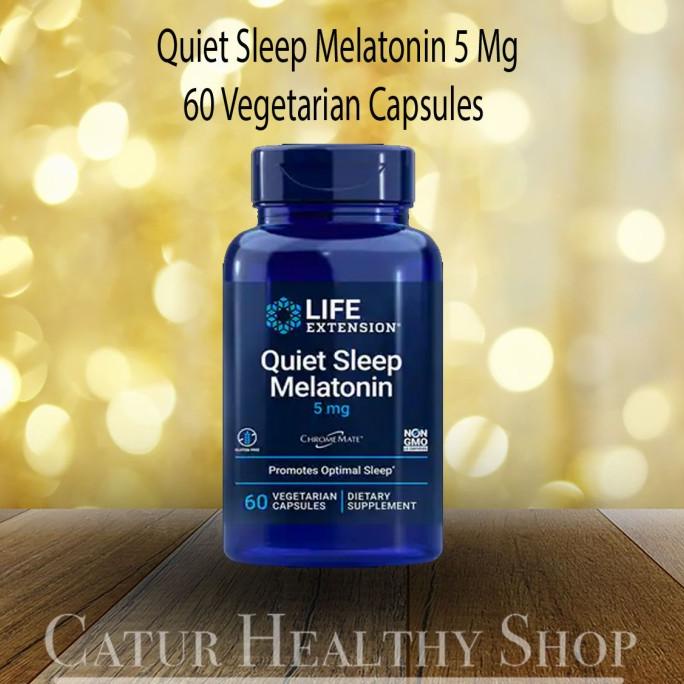 Jual Life Extension Quiet Sleep Melatonin 5 Mg 60 Vegetarian Capsules ...