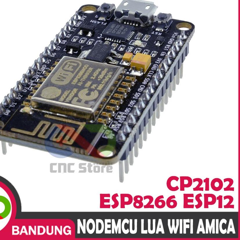 Jual Salenodemcu Amica Lua Wifi V3 4mb 32mbits Flash Esp8266 Esp12 Cp2102ra3 Shopee Indonesia 