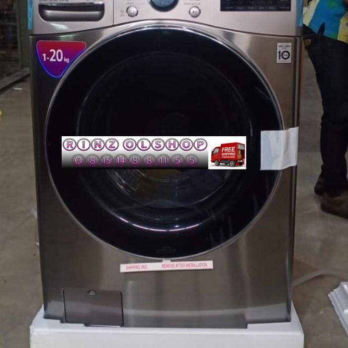 Jual MESIN CUCI LG F2720SVRV FRONT LOADING 20 KG INVERTER DD MOTION DIRECT | Shopee Indonesia