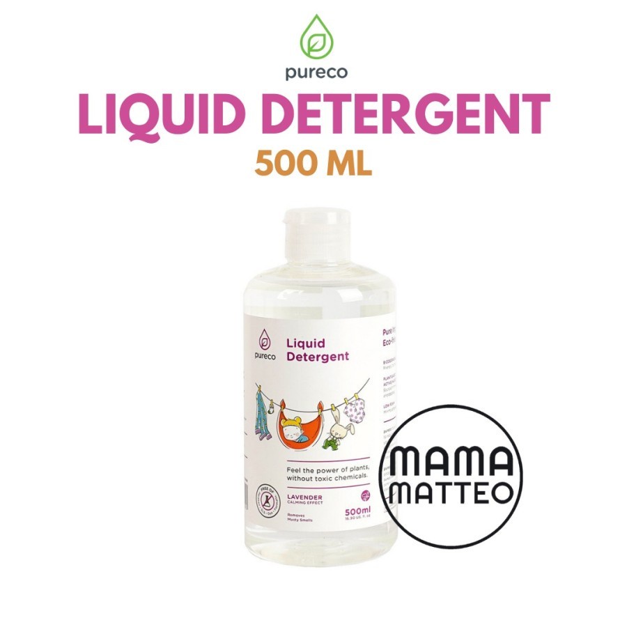 Jual Pureco 500ml : Detergent Floor Cleaner Dish Bottle Soap Liquid ...