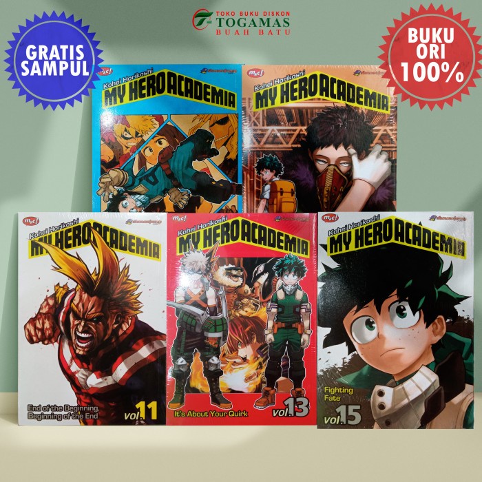Jual Jual SERI KOMIK BOKU NO HERO ACADEMIA MY HERO ACADEMIA - KOHEI ...