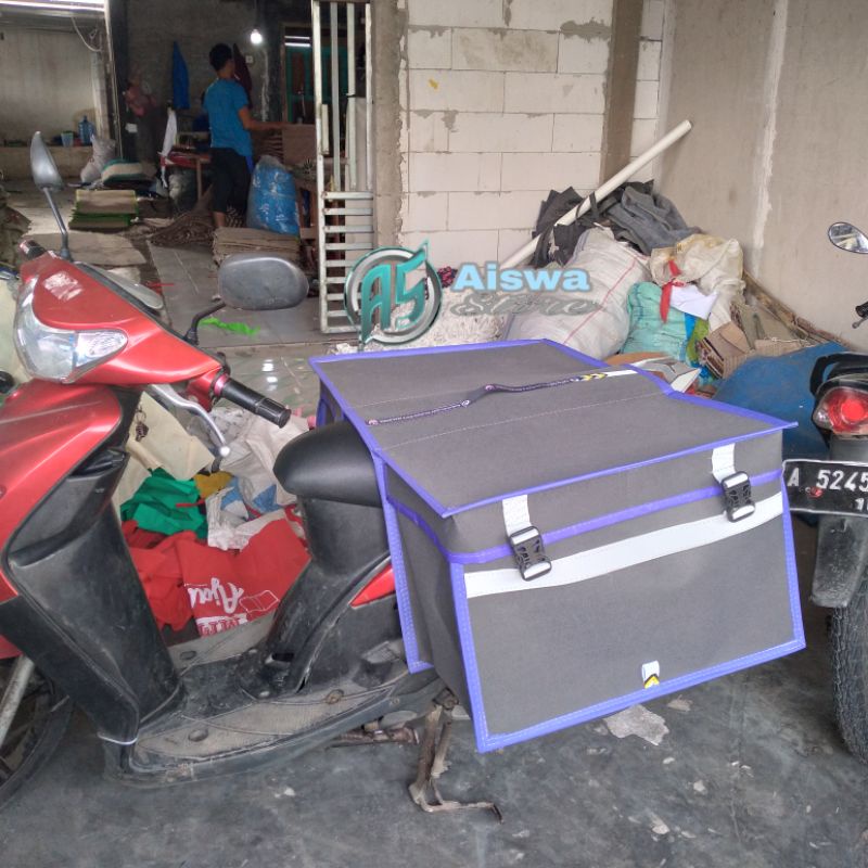 Jual BRONJONG MOTOR/ KERANJANG MOTOR TAS KURIR TAS OBROK TAS SALES ANTI ...