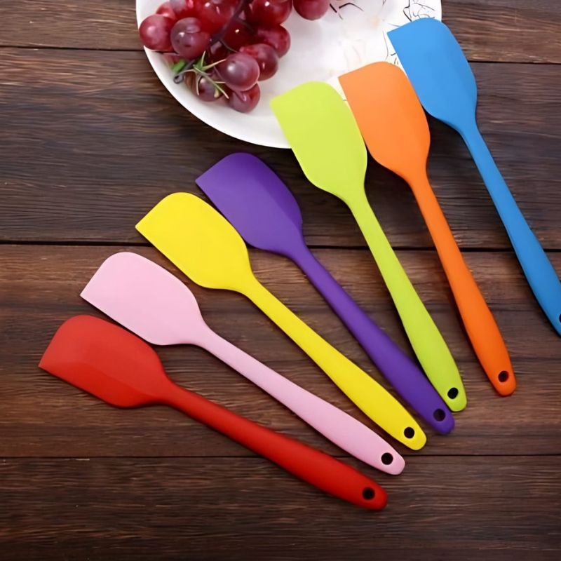 Jual SPATULA SILICON TAHAN PANAS UKURAN BESAR 28CM FOOD GRADE / POLESAN ...