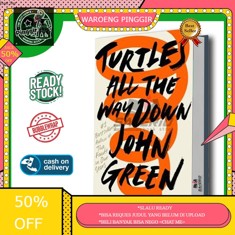 Jual Buku turtles all the way down by John Green | Shopee Indonesia
