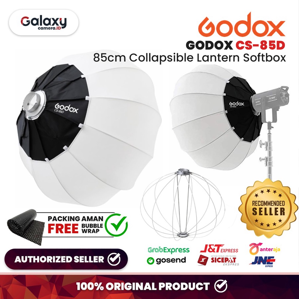 Jual Godox CS-85D Collapsible Lantern Softbox (85 cm) | Godox CS85D CS ...
