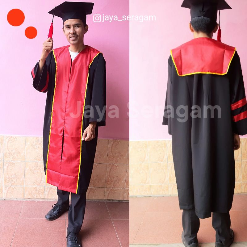 Jual Toga Wisuda S2 Magister Hukum UNJA Universitas Jambi | Shopee ...
