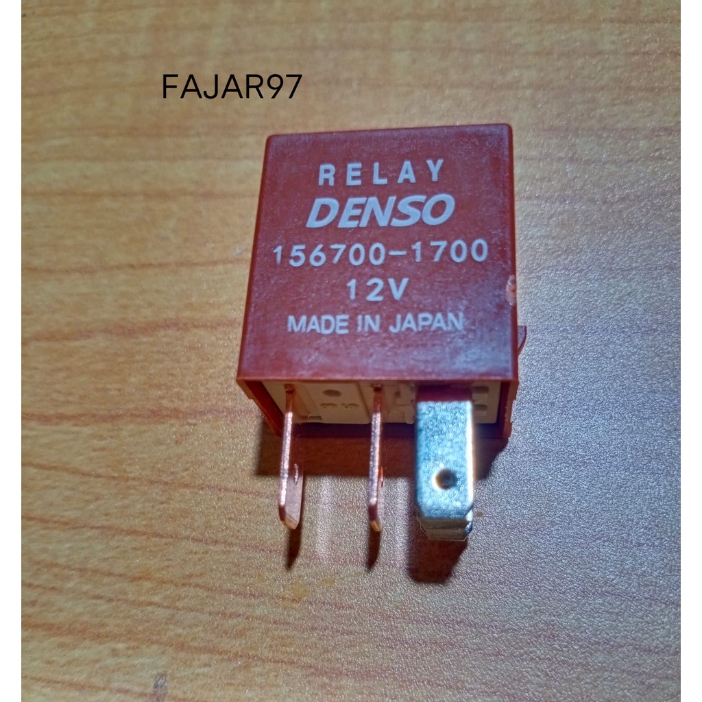 Jual Relay Rally rellay DENSO Coklat 12V kaki 5 Avanza/Xenia/Rush ...