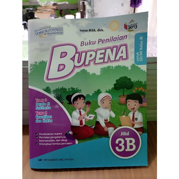 Jual Buku Penilaian Bupena jilid 3B | Shopee Indonesia