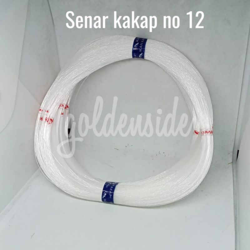 Jual Senar plastik no 10 /12 merek kakap per ikat kecil | Shopee Indonesia