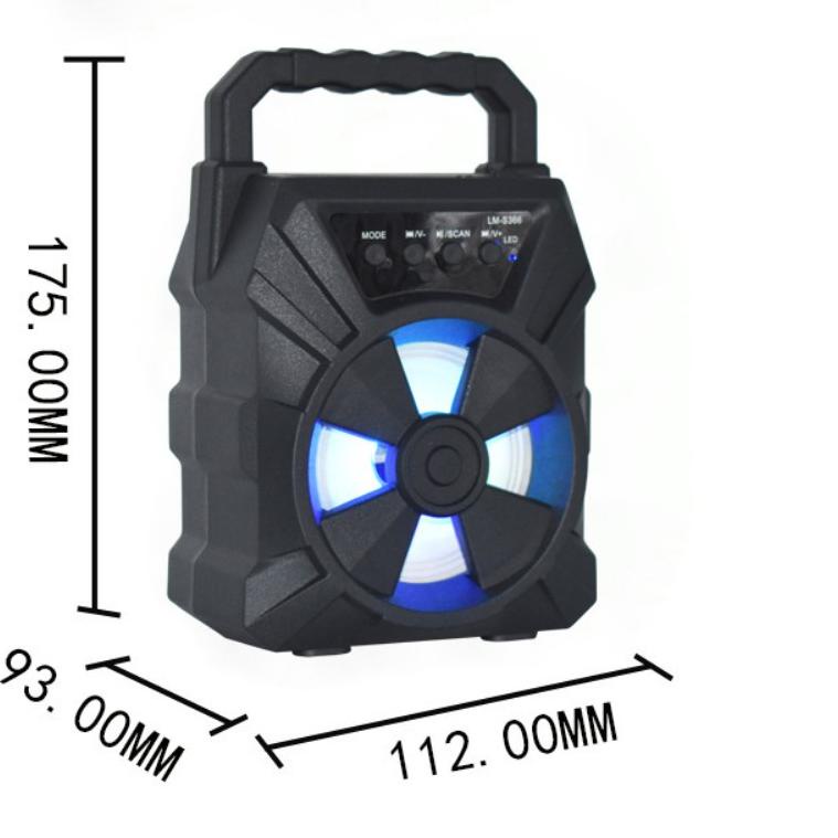 Jual Special Packing Speaker Portable Bluetooth + MIC LM-S399/366 FM/TF ...