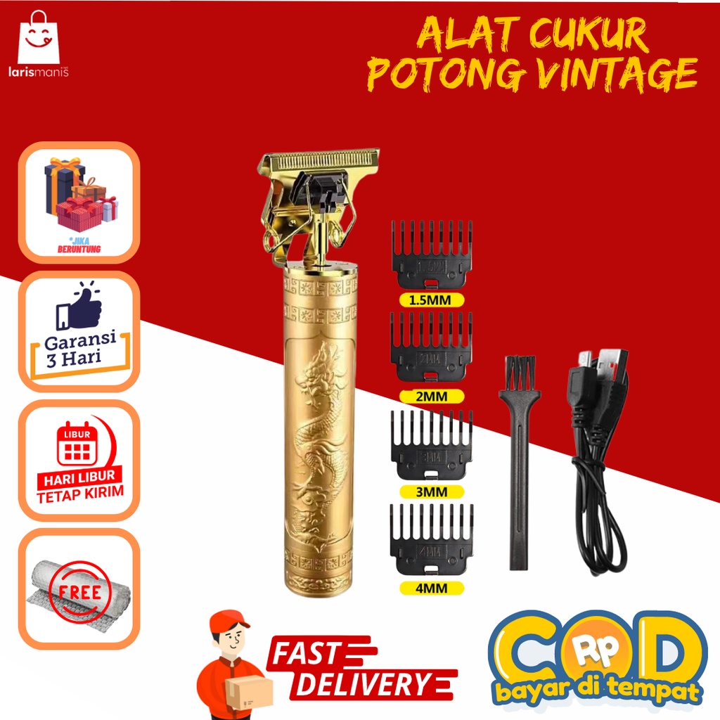 Jual Alat Cukur Kumis Dan Jenggot / Alat Cukur Naga / Vintage Alat ...