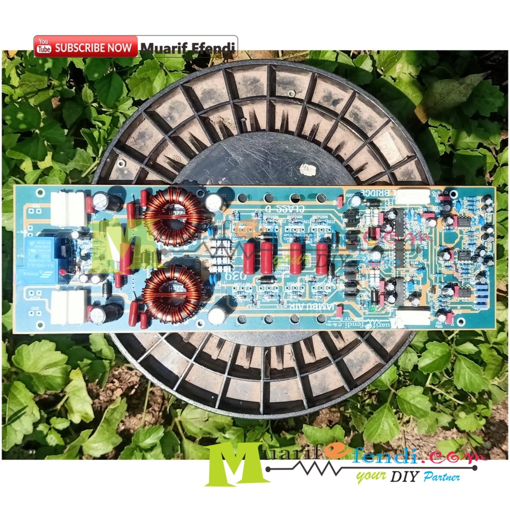 Jual KIT POWER AMPLIFIER CLASS D FULLBRIDGE FB IC LOGIC 4070 8FET FET ...