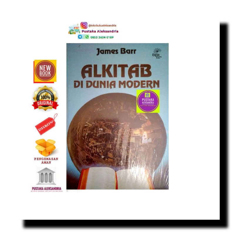 Jual ALKITAB DI DUNIA MODERN James Barr buku teologi buku rohani ...