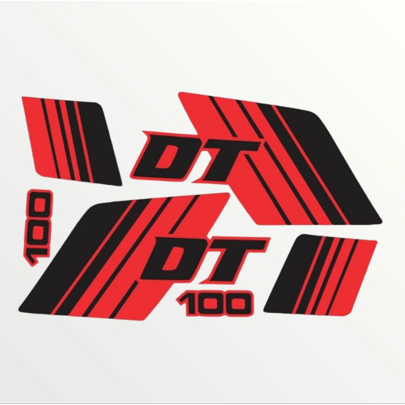 Jual Striping sticker dt 100 tahan pernis LIS MOTOR YAMAHA DT 100 tahan ...