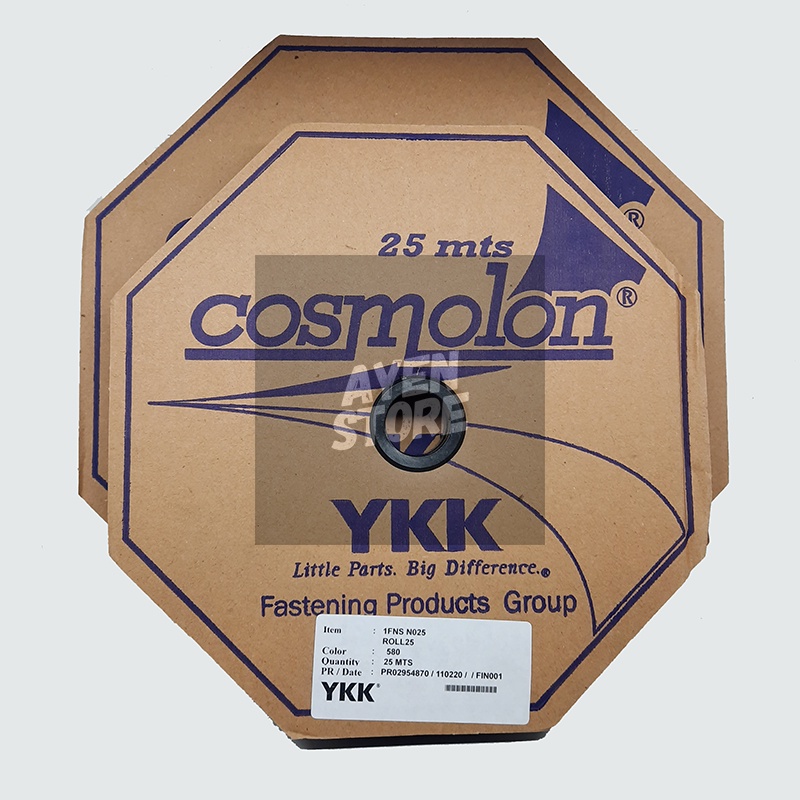Jual Per Meter Velcro YKK Cosmolon ukuran 2.5 cm Set Kasar dan Halus 25 ...